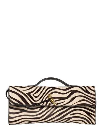 Walter Baker Juliette Clutch - Zebra Calf Hair