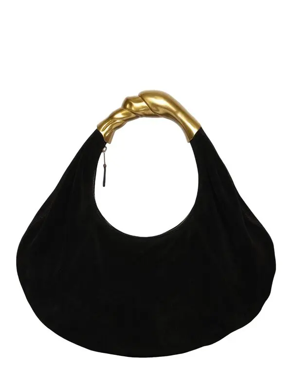 Walter Baker Lennon Mini Hobo - Black Suede