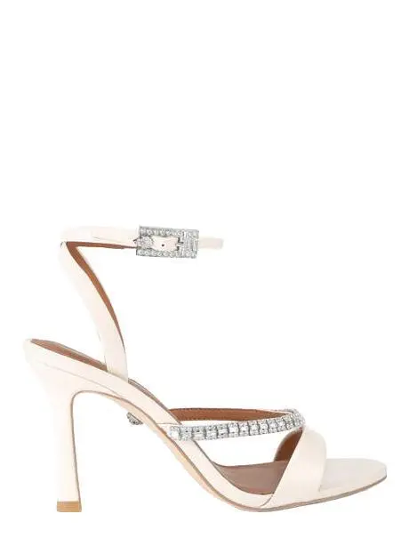 Kurt Geiger Crystal Ankle Strap Sandal - Natural