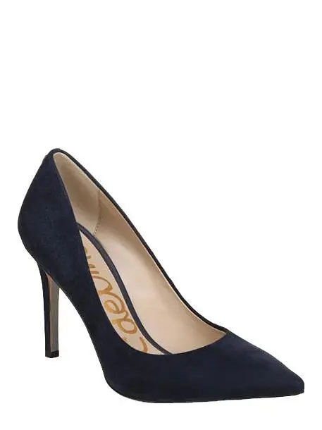 Sam Edelman Hazel Pointed Toe Pump - Navy