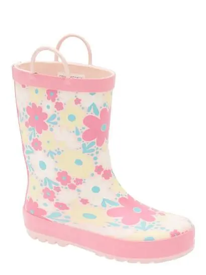 TUCKER + TATE Floral Rainboot - Pink Multi