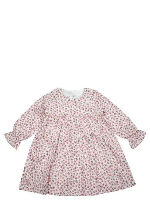 CUCLIE Colette Peter Pan Collar Dress - Pink Multi