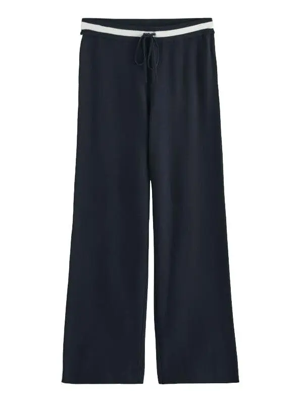 NEXT Wide Leg Sweatpants - Navy