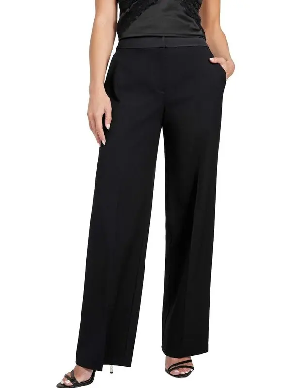 MARCIANO Thea Straight Leg Pants - Jblack-black