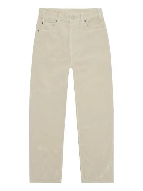 FORTELA Juliette Corduroy Trousers - White