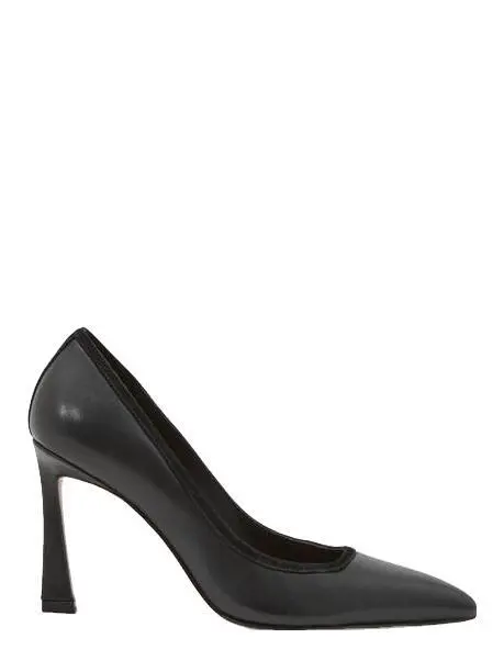 REISS Jemima Pointed Toe Pump - Black