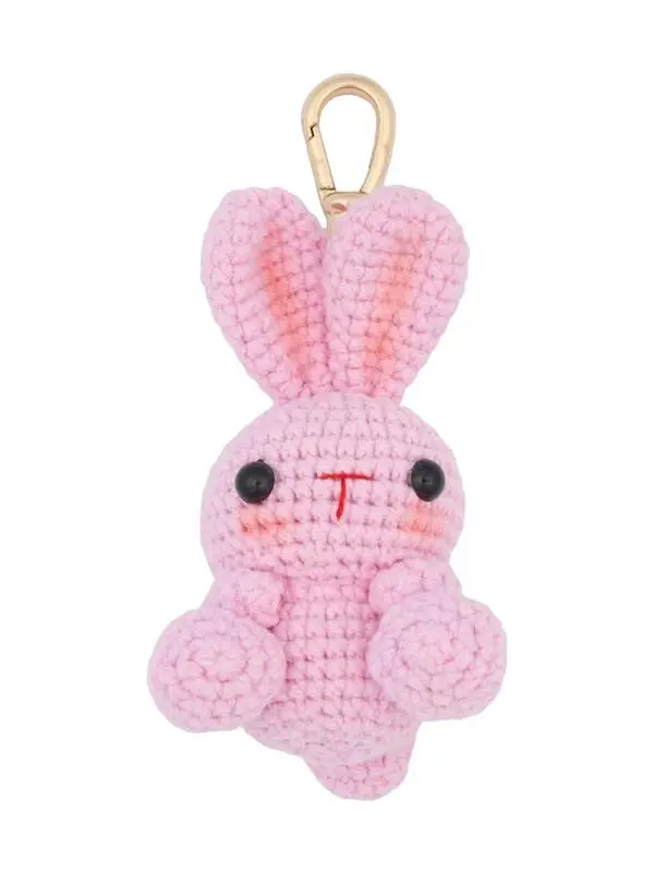 Bp. Crochet Bunny Bag Charm - Pink Multi