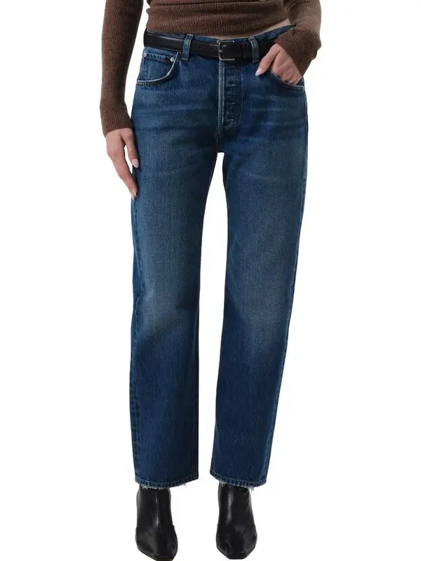 Citizens Of Humanity Winslow High-rise Ankle Jeans - Chaya Md/lt In
