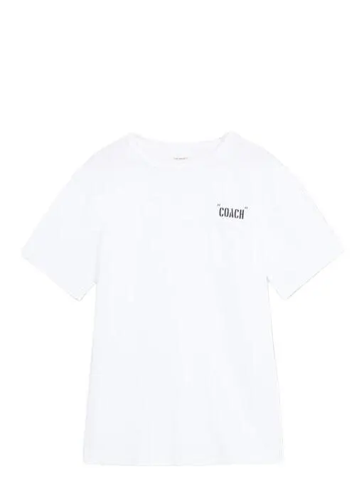 FORTELA Coacht Printed T-shirt - White