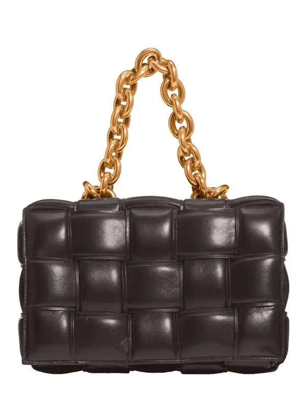 Bottega Veneta The Chain Cassette Bag - Fondente/gold
