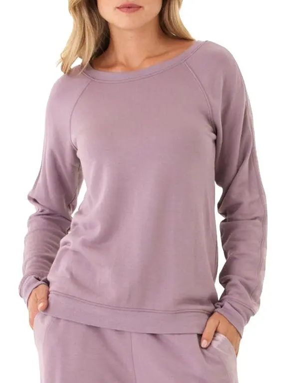 THREADS 4 THOUGHT Priscilla Fleece Sweatshirt - Twilight