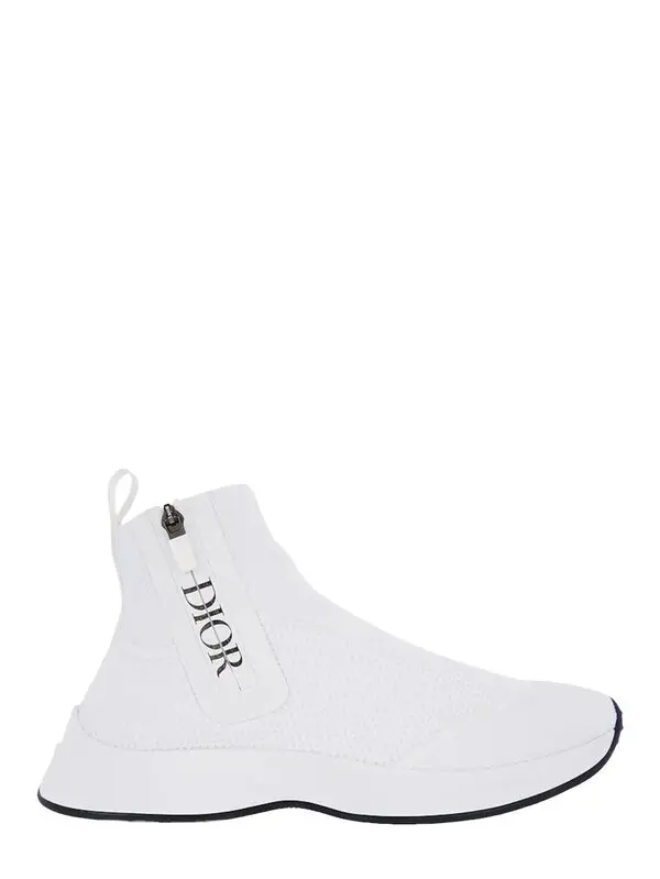 Dior B25 High Sneakers - White