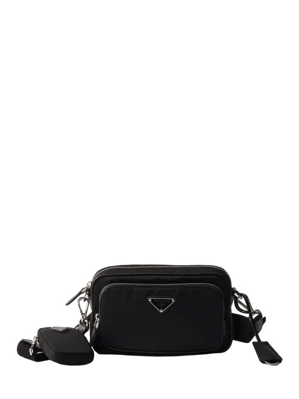 Prada Re-nylon Mini Shoulder Bag - Black