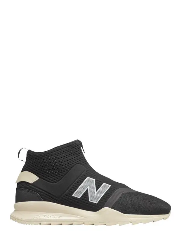 NEW BALANCE 247 Mid High-top Sneakers - Black