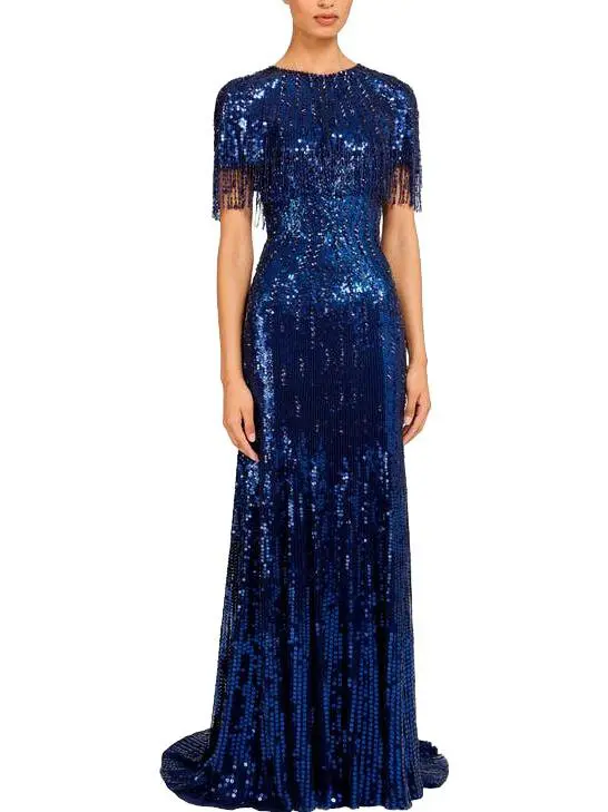 Jenny Packham Dazzle Dream Top - Midnight Kiss