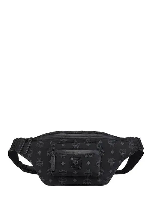 Mcm Fursten Belt Bag - Black