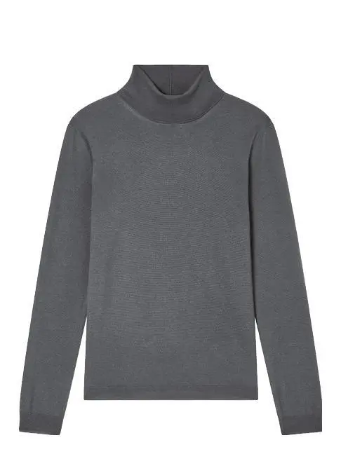Giorgio Armani Cashmere Mock-neck Jumper - Natural