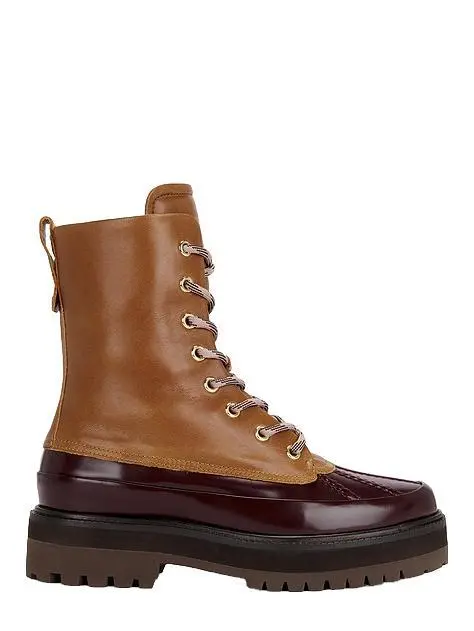 Varley Silo Winter Boots - Bordo & Camel