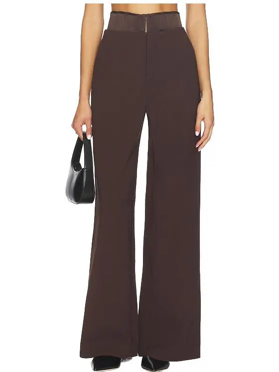 Remain Birger Christensen Corset Suiting Pant - Chicory Coffee