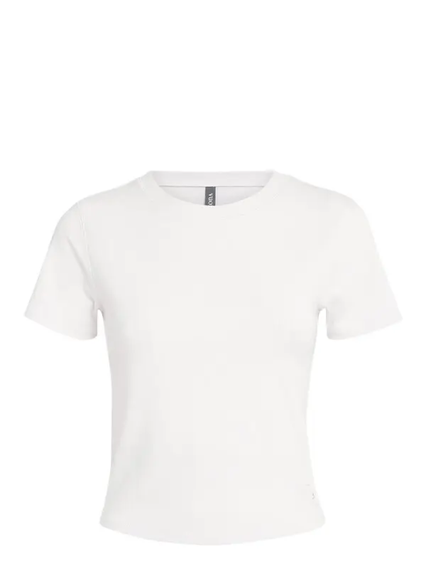 Vuori Fitted Pose T-shirt - White