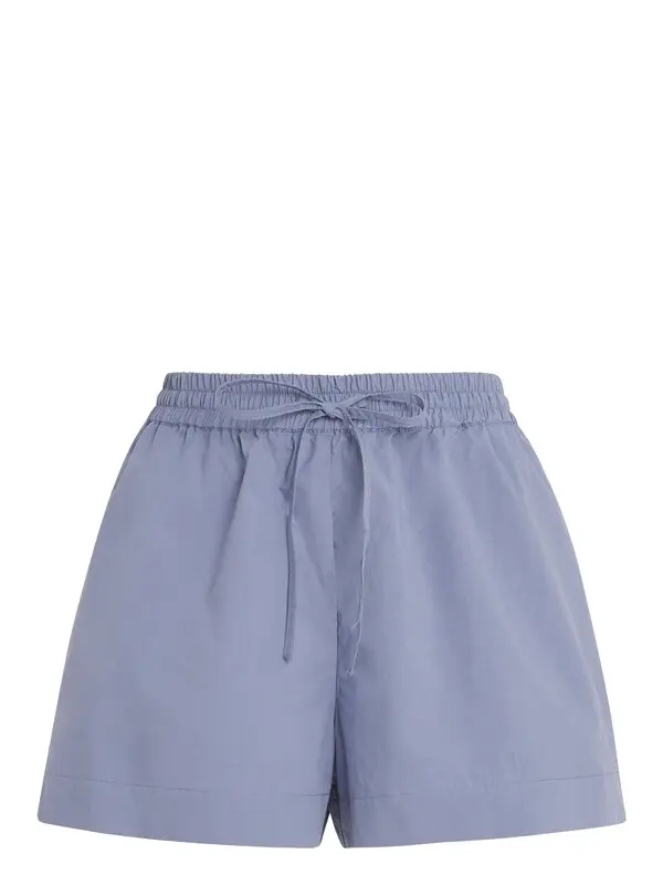Matteau Cotton Relaxed Shorts - Blue