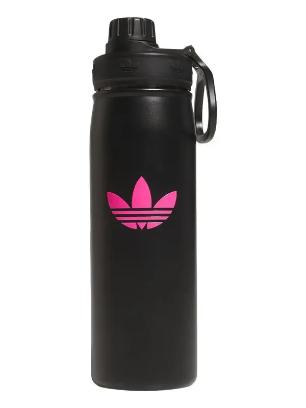 Adidas Ori M Steel 600 Metal Bottle - Black / Lucid Pink