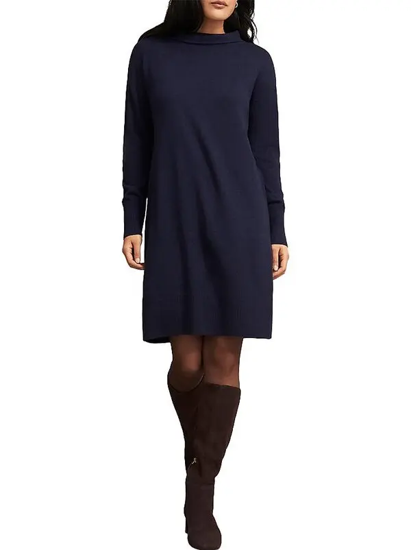 HOBBS LONDON Audrey Knitted Dress - Hobbs Midnight