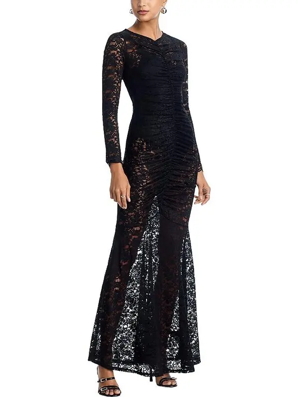 AFRM Jenima Lace Dress - Noir