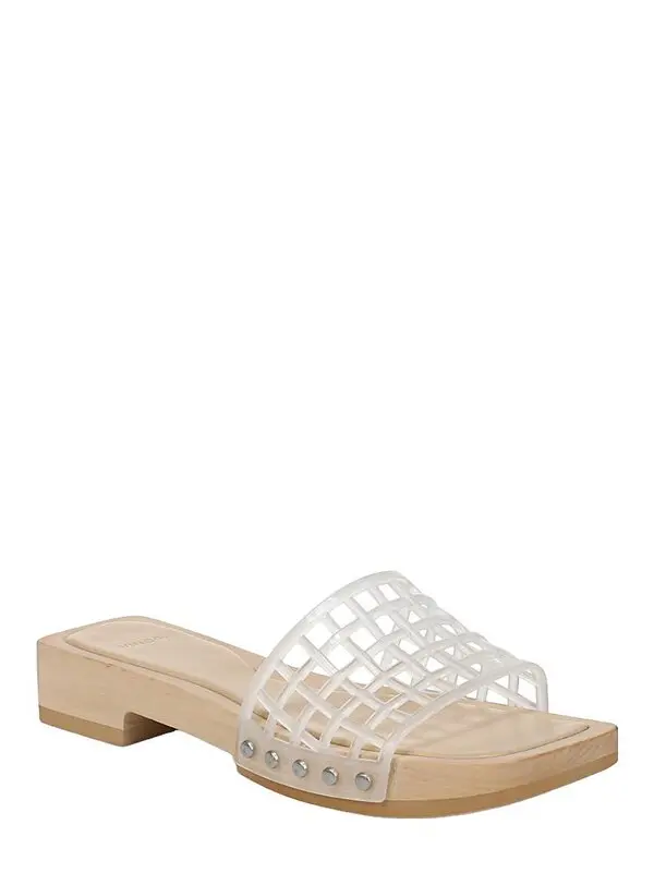 Vince Barbara Jelly Sandals - Clear