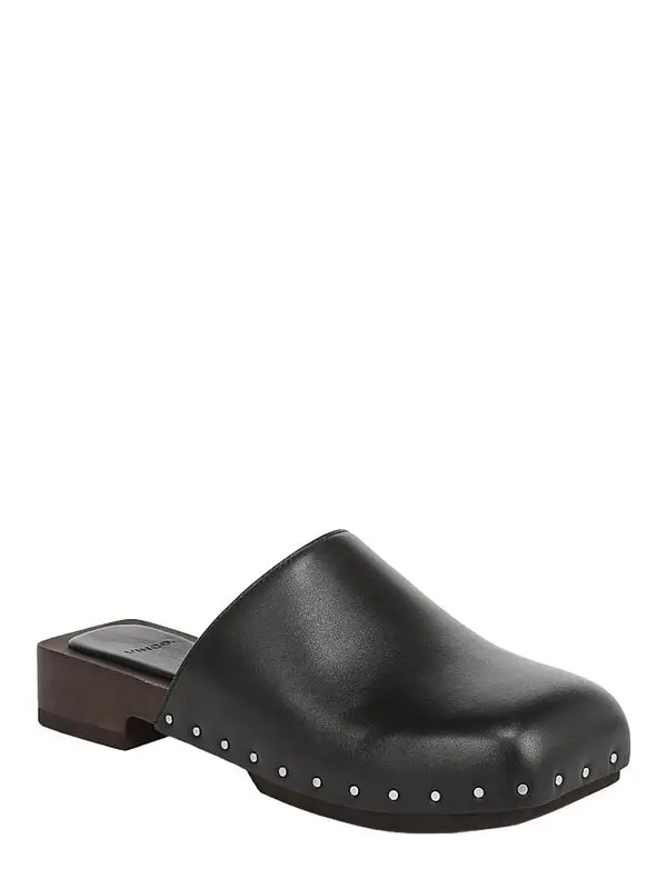 Vince Margarita Clogs - Black