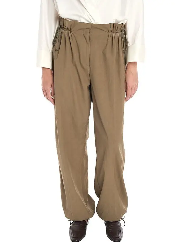 Tove Claudette Trousers - Khaki
