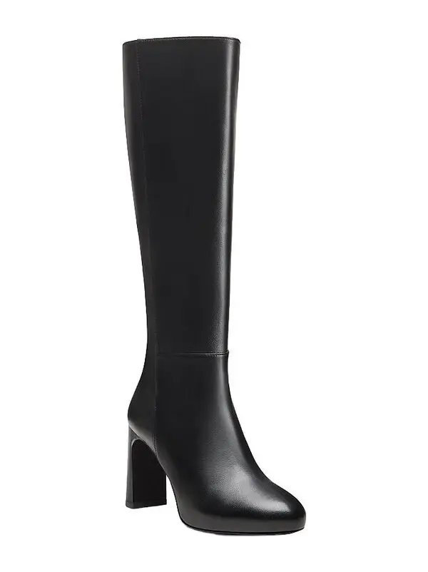 STUART WEITZMAN Babette Platform Tall Boots - Black