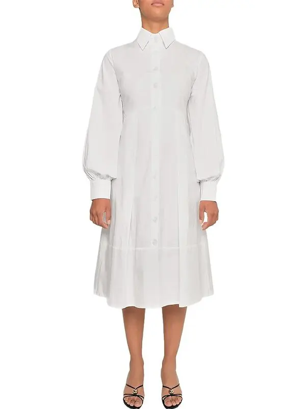 THE LULO PROJECT The Order Shirtdress - Crudo