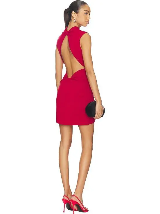 Cult Gaia Harlow Knit Dress - Red