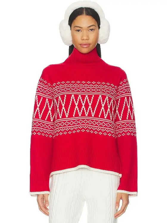 WE NORWEGIANS Setesdal Pullover - Red
