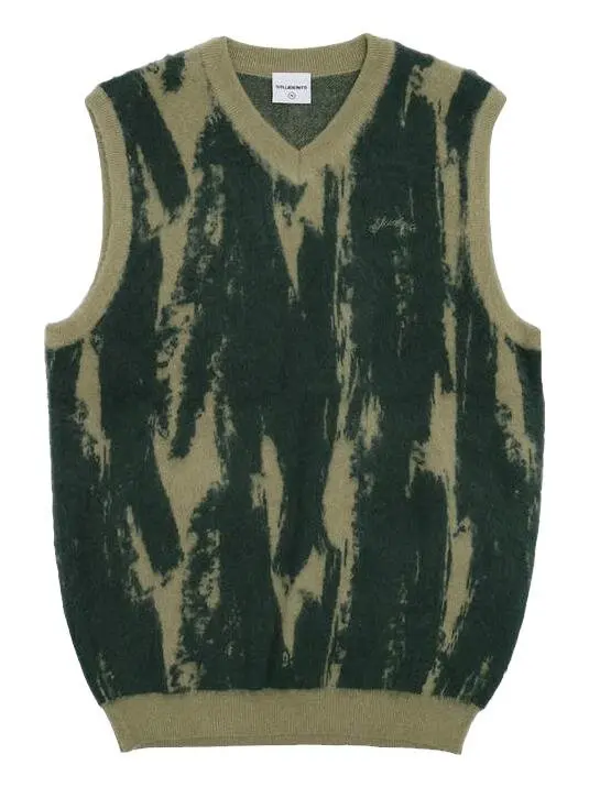 STUDENTS Cimarron Wool Blend Knit Vest - Military