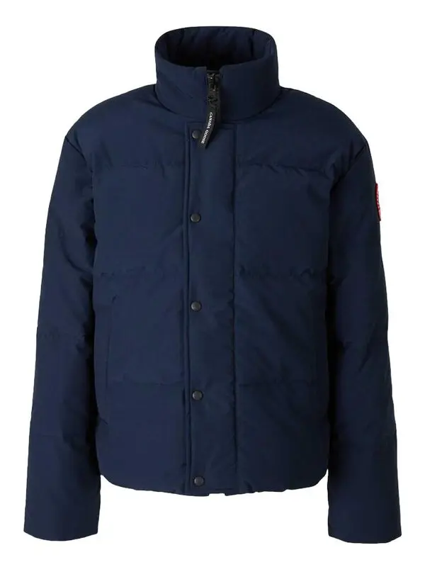 Canada Goose Short Bayview Puffer - Navy Blue