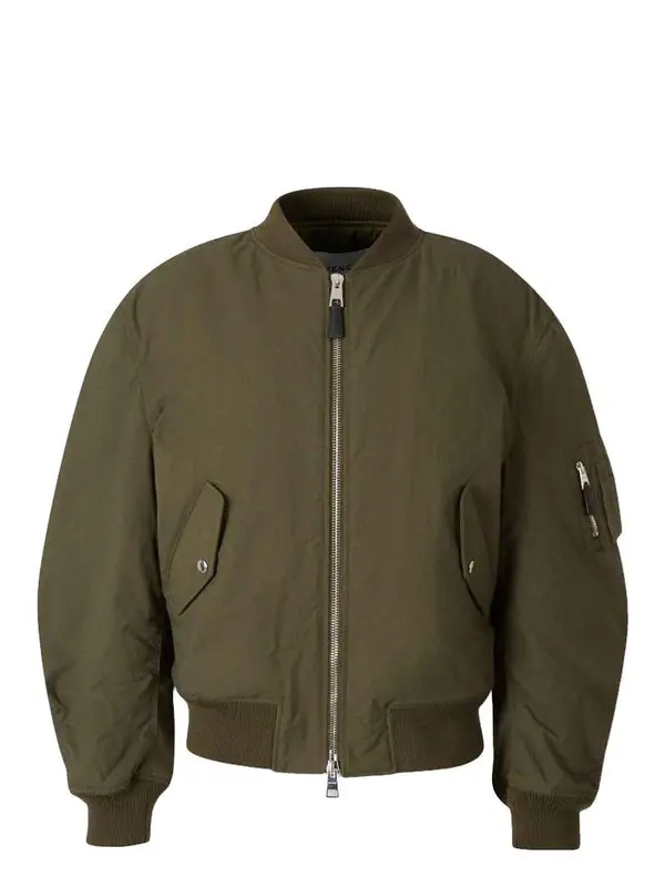 Givenchy Bomber Couture Seam Jacket - Military Green