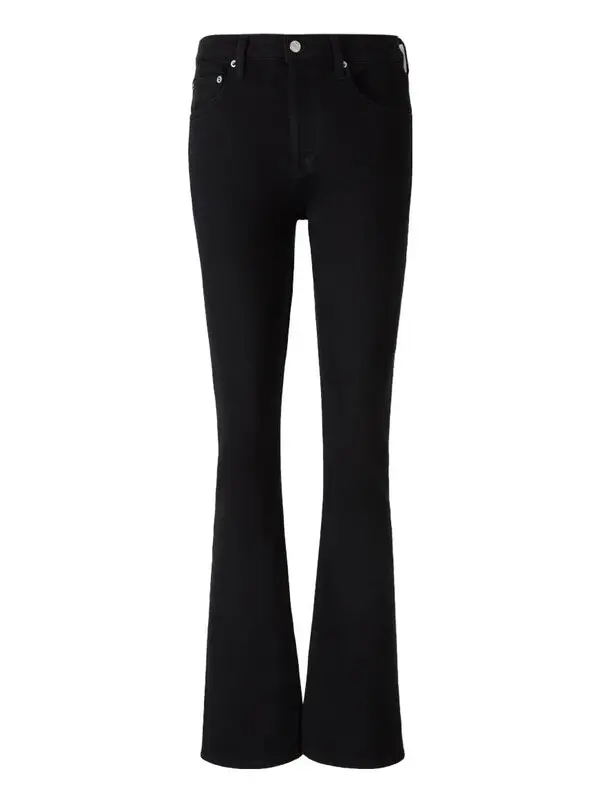 AGOLDE Ingram Split Skinny Jeans - Black