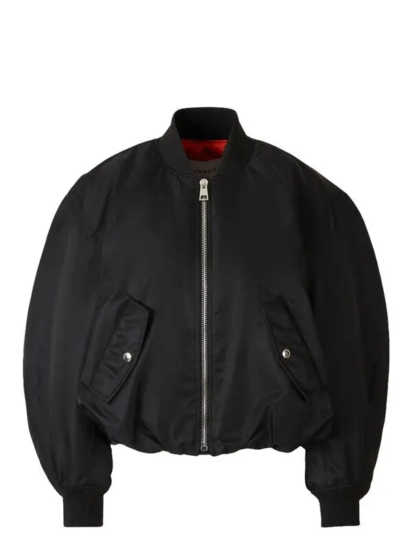 Givenchy Cocoon Bomber Jacket - Black
