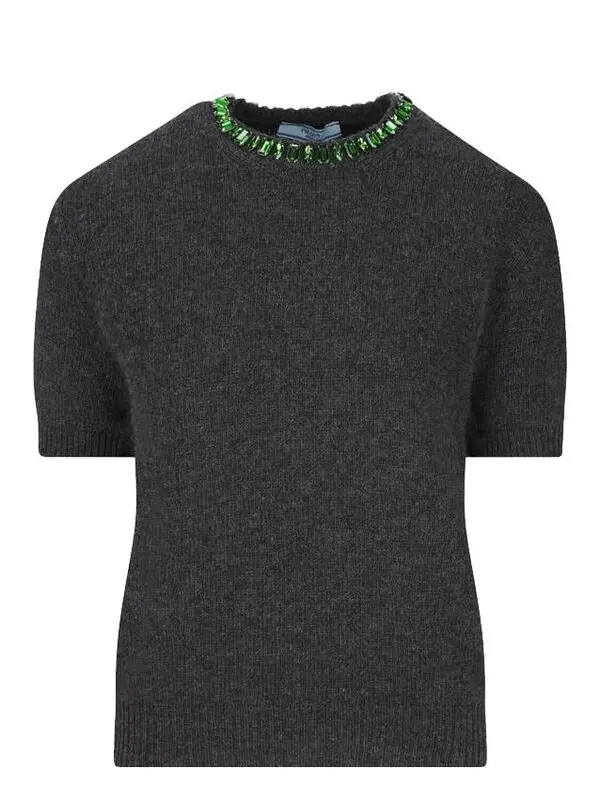 Prada Crew-neck Sweater - Grey