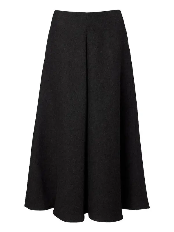 Dorothee Schumacher High-rise Midi Skirt - Grey