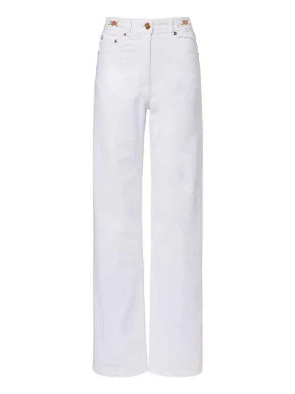 Versace Medusa '95 Straight Jeans - White