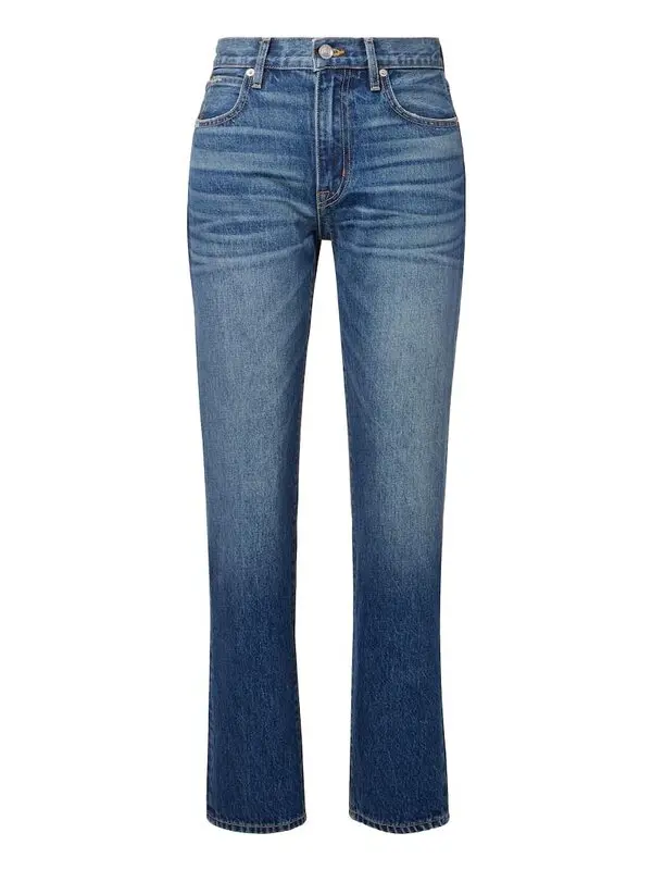SLVRLAKE Amber Mid-rise Slim Jeans - Blue