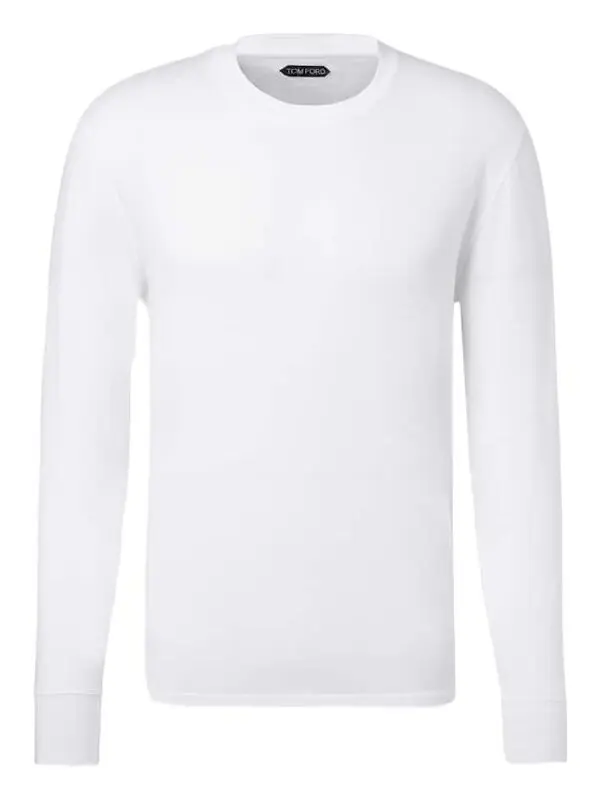 TOM FORD Jersey T-shirt - White