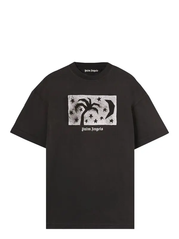 Palm Angels Gd Nightsky Classic Tee - Black