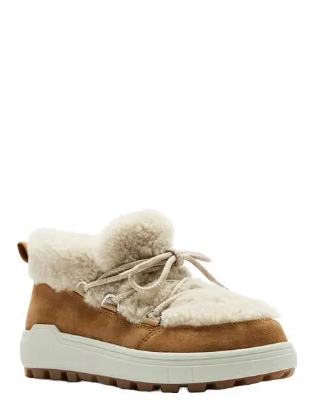 La Canadienne Laupen Genuine Shearling Lined Boots - Toffee Suede