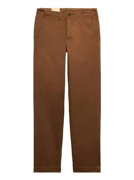 FORTELA Wallace Herringbone Trousers - Camel