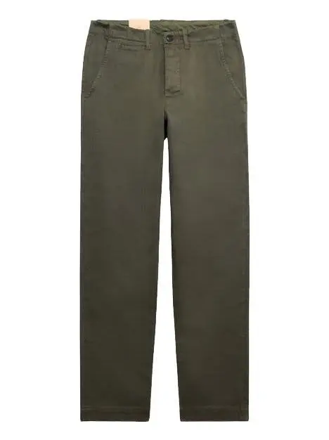 FORTELA Wallace Herringbone Trousers - Green