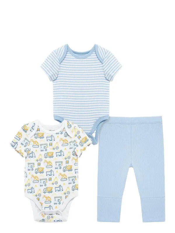 LITTLE ME Bodysuit & Leggings Set - Blue